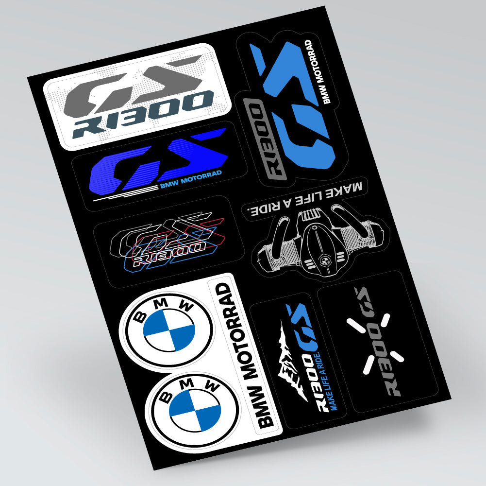 BMW Motorrad R1300 GS sticker pack – Dress 2 Drive